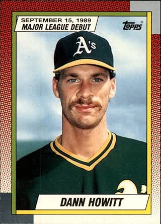 Amazon.com: 1990 Topps Debut '89#62 Dann Howitt : Collectibles & Fine Art