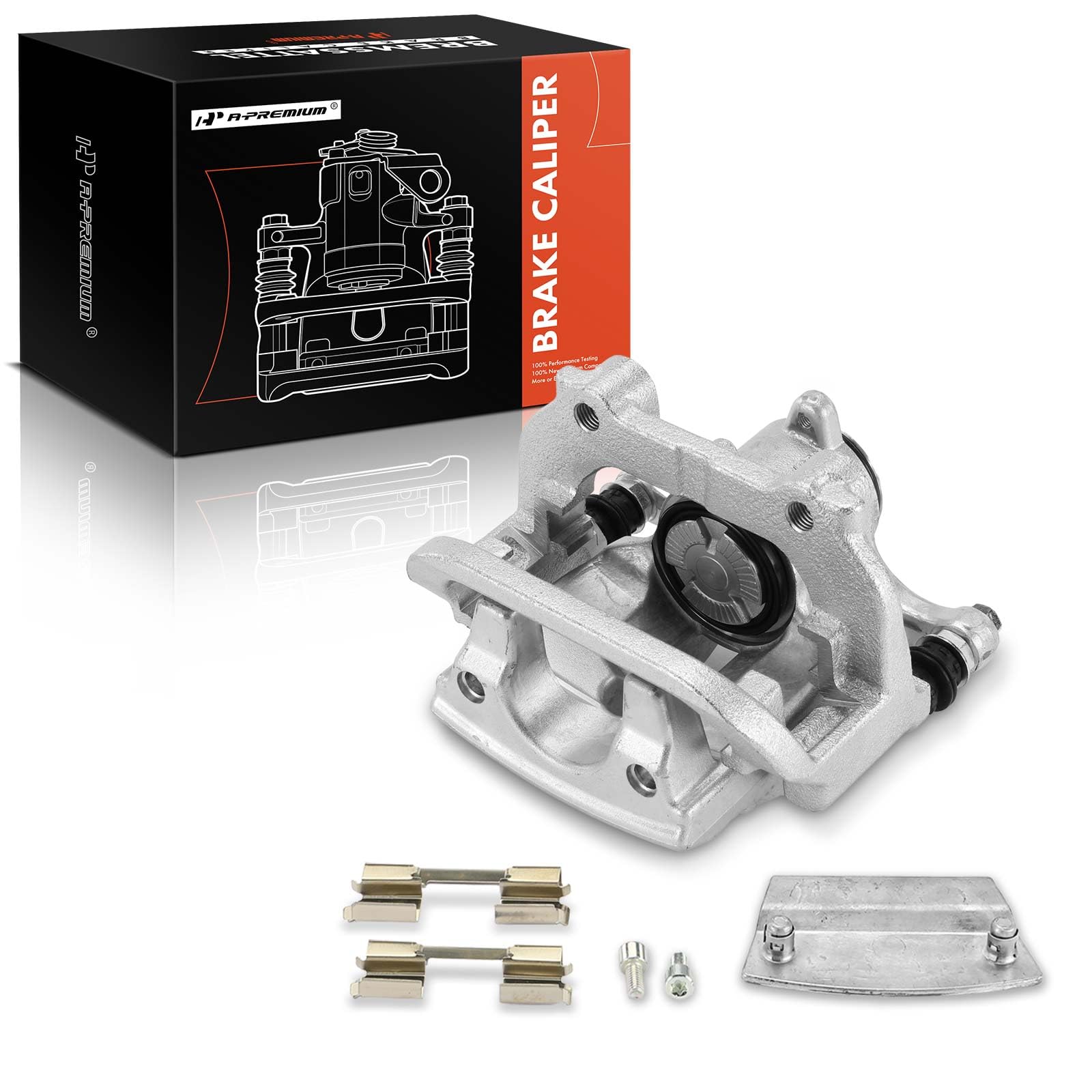 A-Premium Disc Brake Caliper Assembly with Bracket Compatible with ...