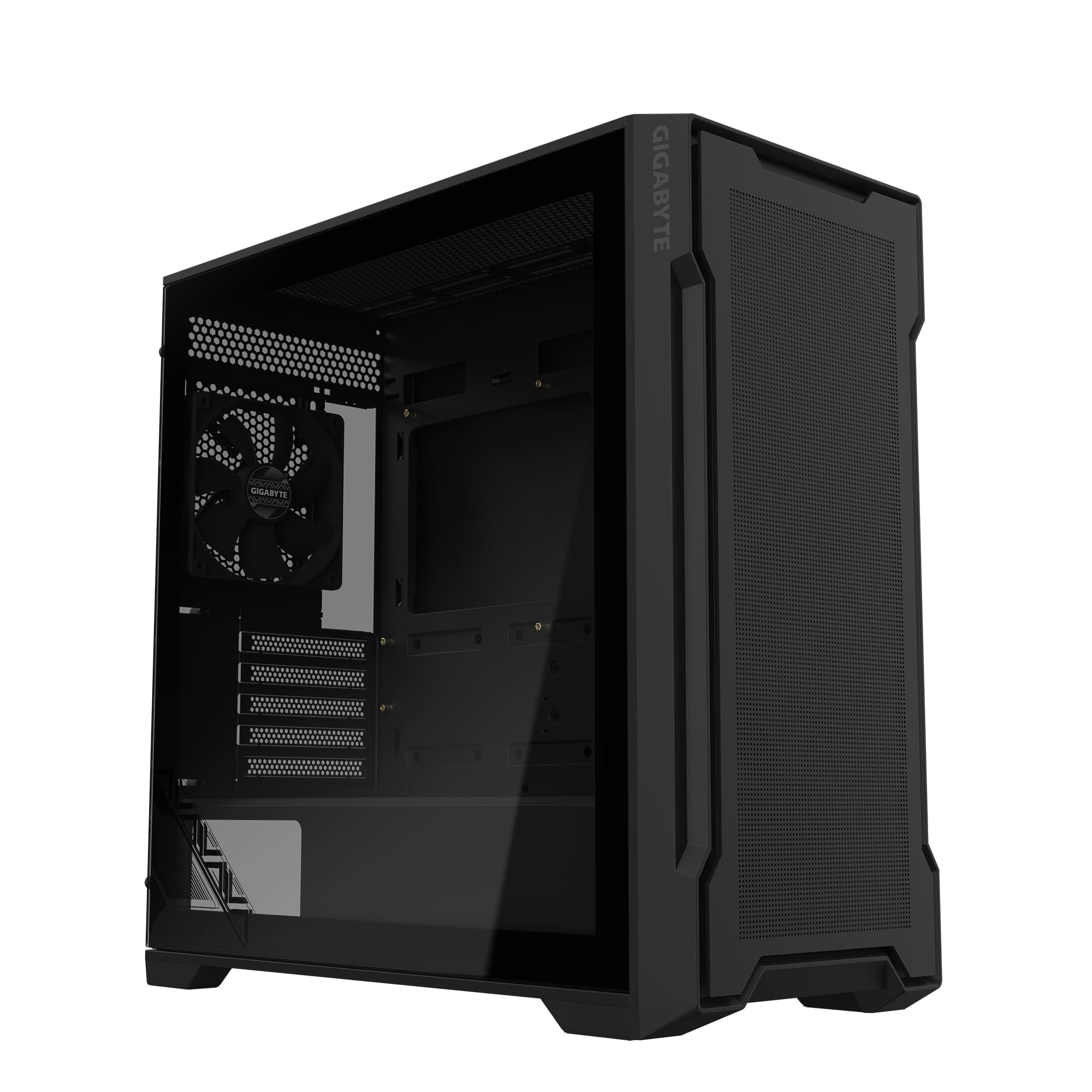 Amazon.in: Buy GIGABYTE C102 Glass - Black Mid Tower PC Gaming Case ...