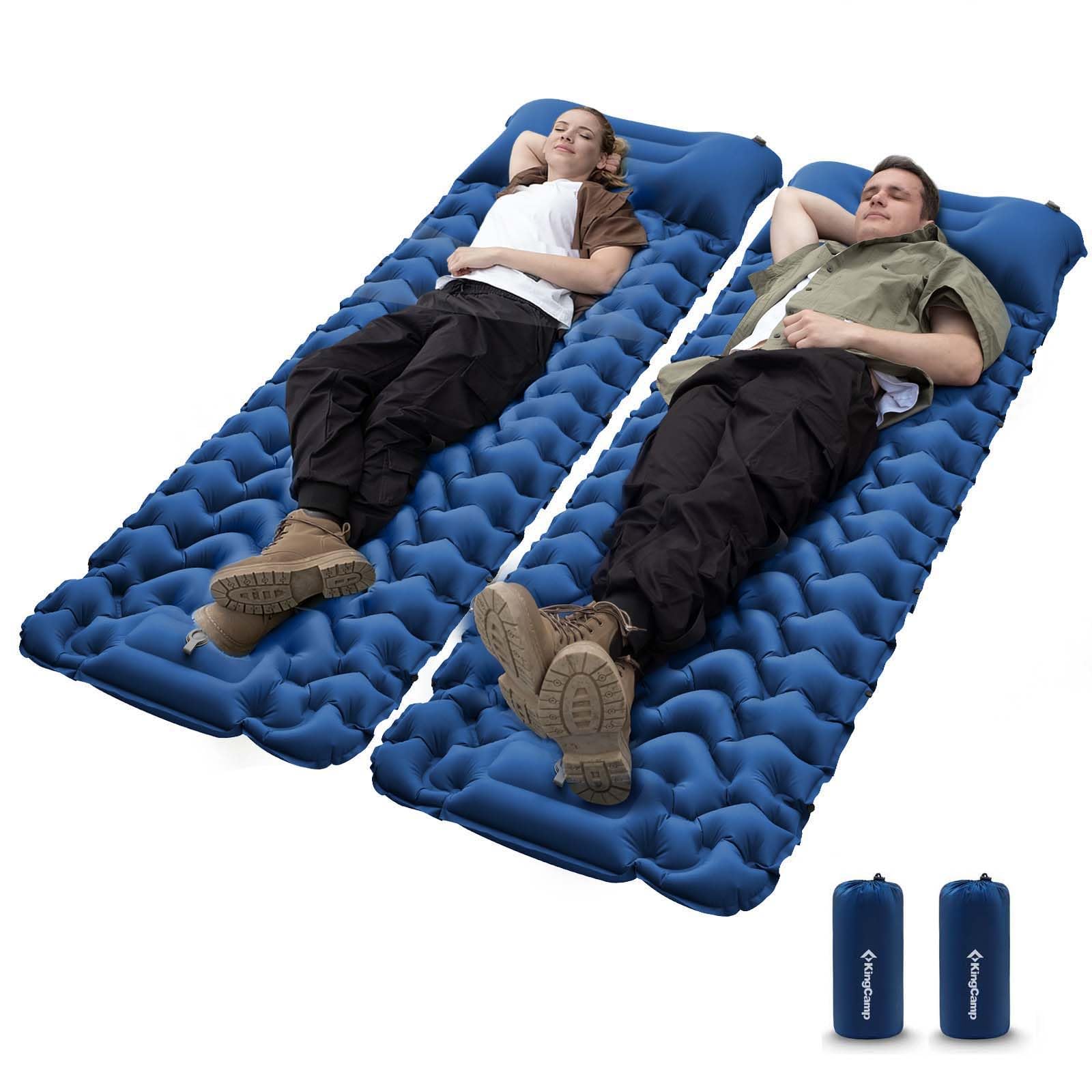 Amazon.com : KingCamp Camping Sleeping Pad 2 Pack, Lightweight ...