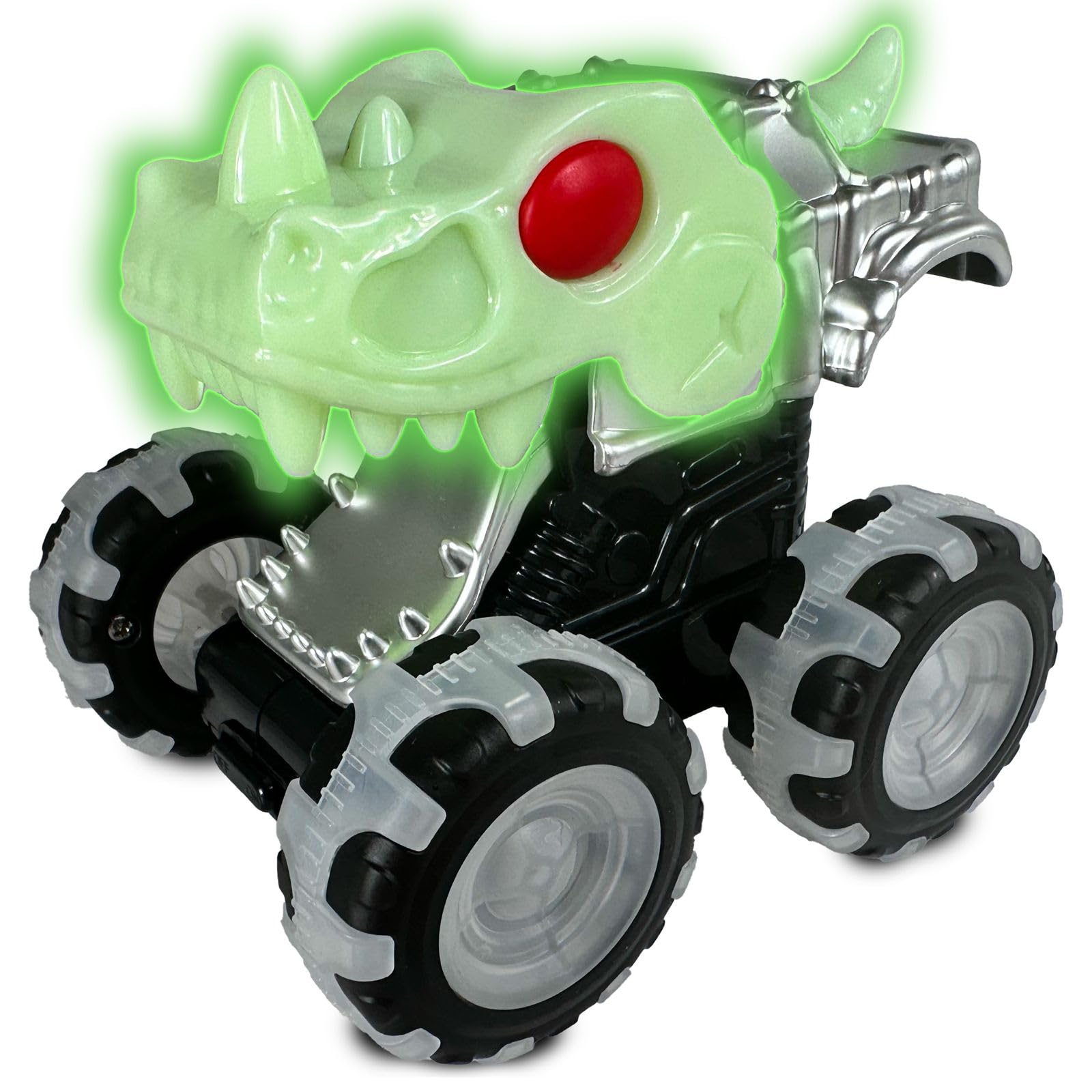 Snapklik.com : Stargo - Glow In The Dark Skull Monster Truck Toys ...