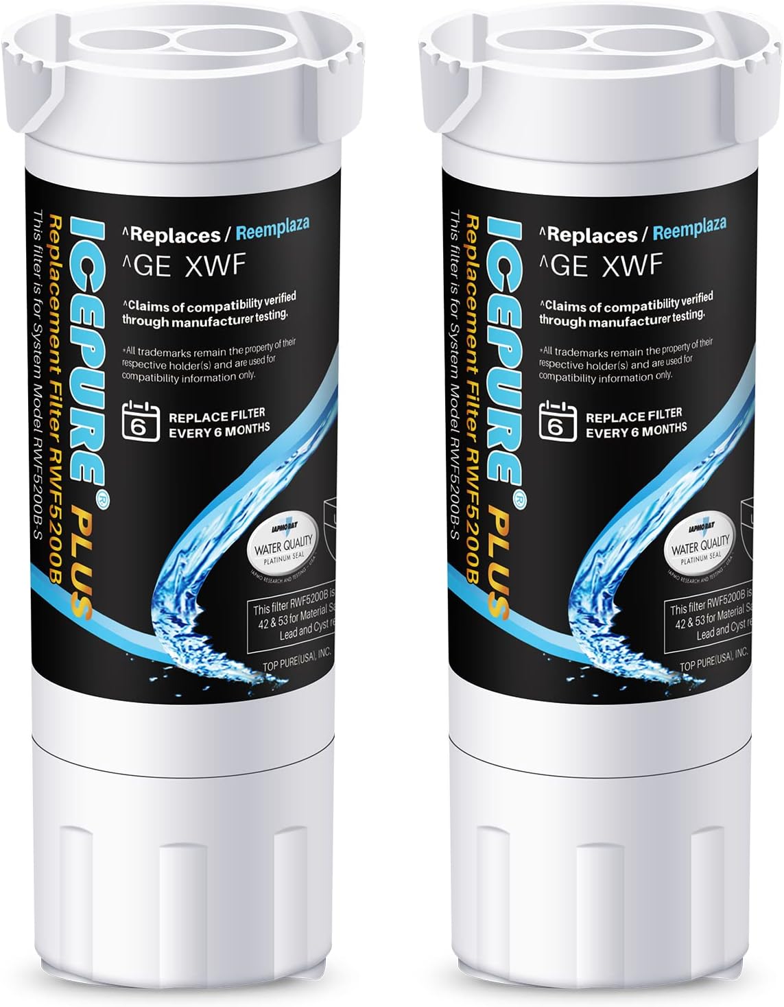 Amazon.com: GE XWFE Refrigerator Water Filter, Genuine Replacement ...