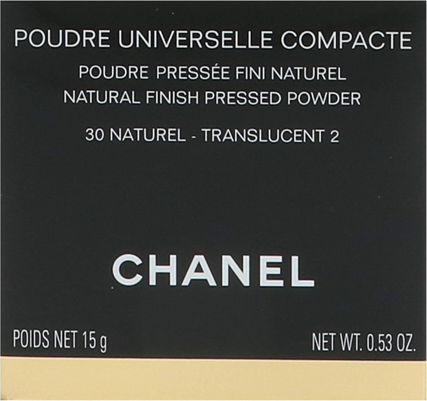 Chanel Poudre Universelle Compact Natural Finish for Women Number 30 ...