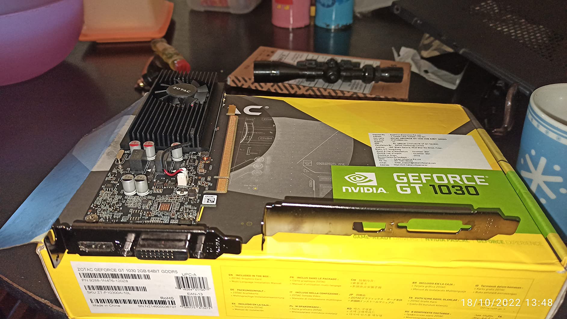 Amazon.in: Buy Zotac GeForce GT 1030 2GB GDDR5 64-bit PCI_E Graphic ...