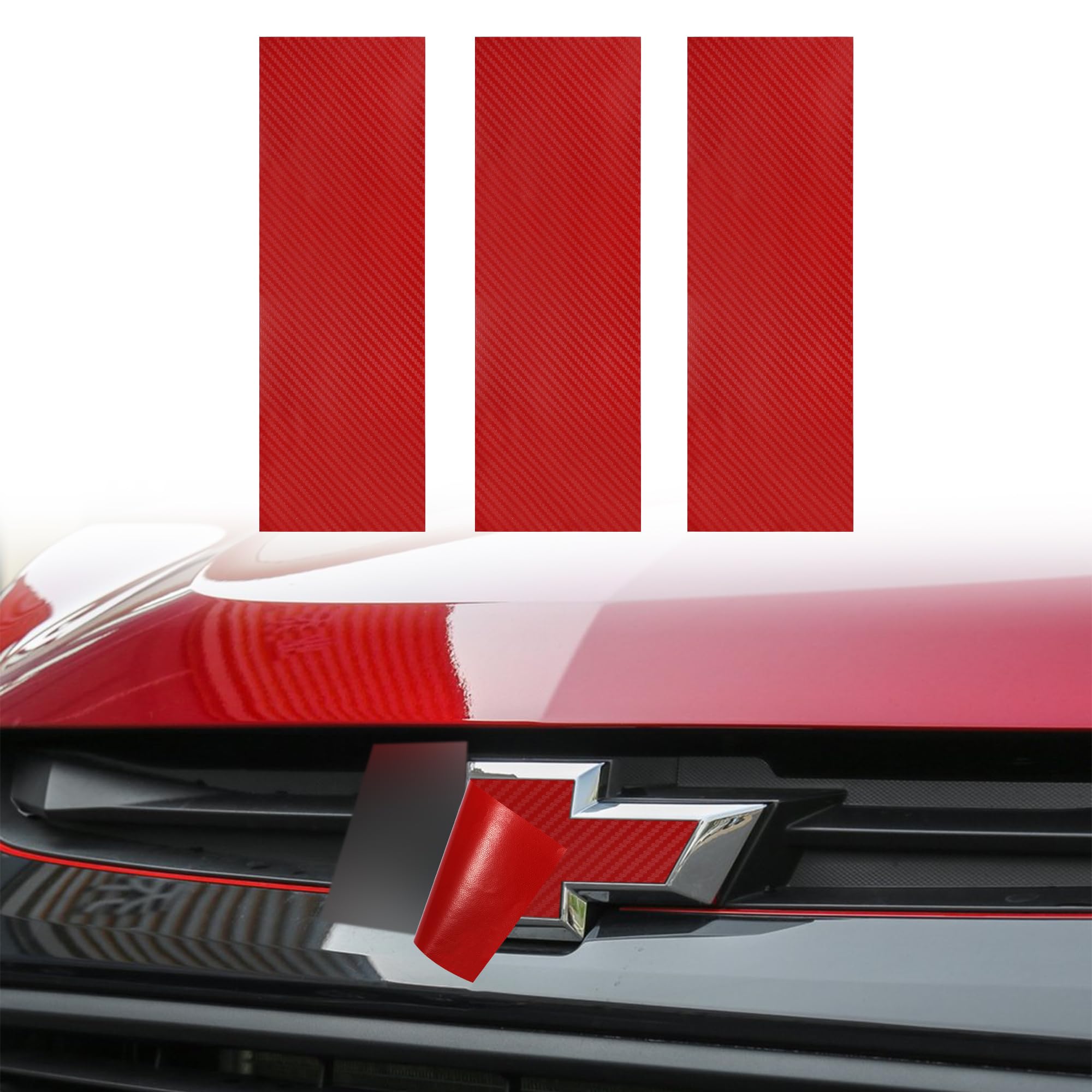 Chevy Bowtie Emblem Red