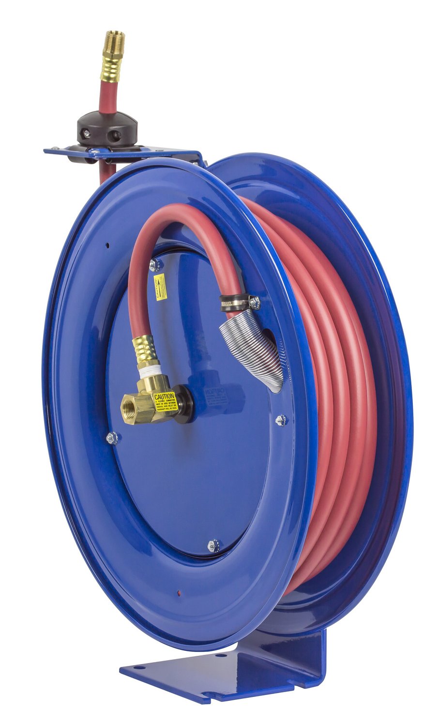 Coxreels SH-N-550 Super Hub Series Retractable Air Hose Reel Air/Water ¾'' Hose I.D. & Auto ...