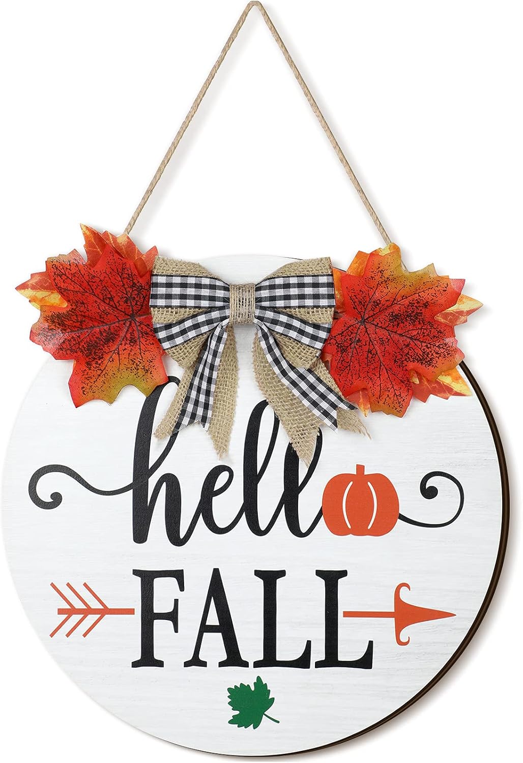 Amazon.com: Jetec Hello Fall Wood Sign Happy Fall Yall Sign Welcome ...