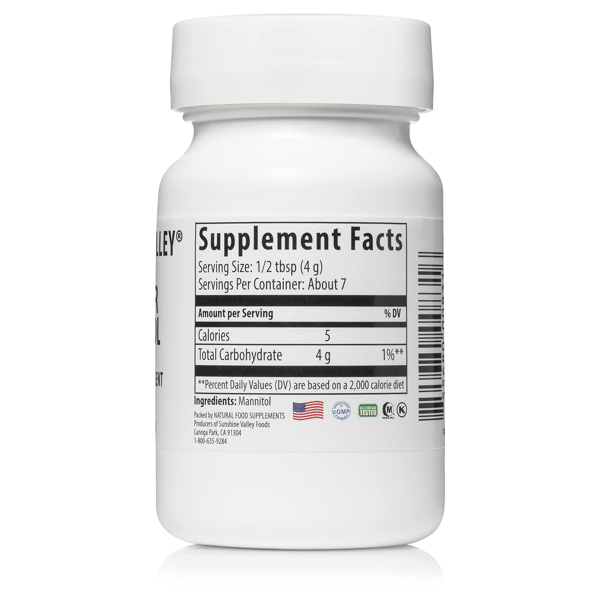 Snapklik.com : Sunshine Valley Super Mannitol Powder, Natural & Healthy ...