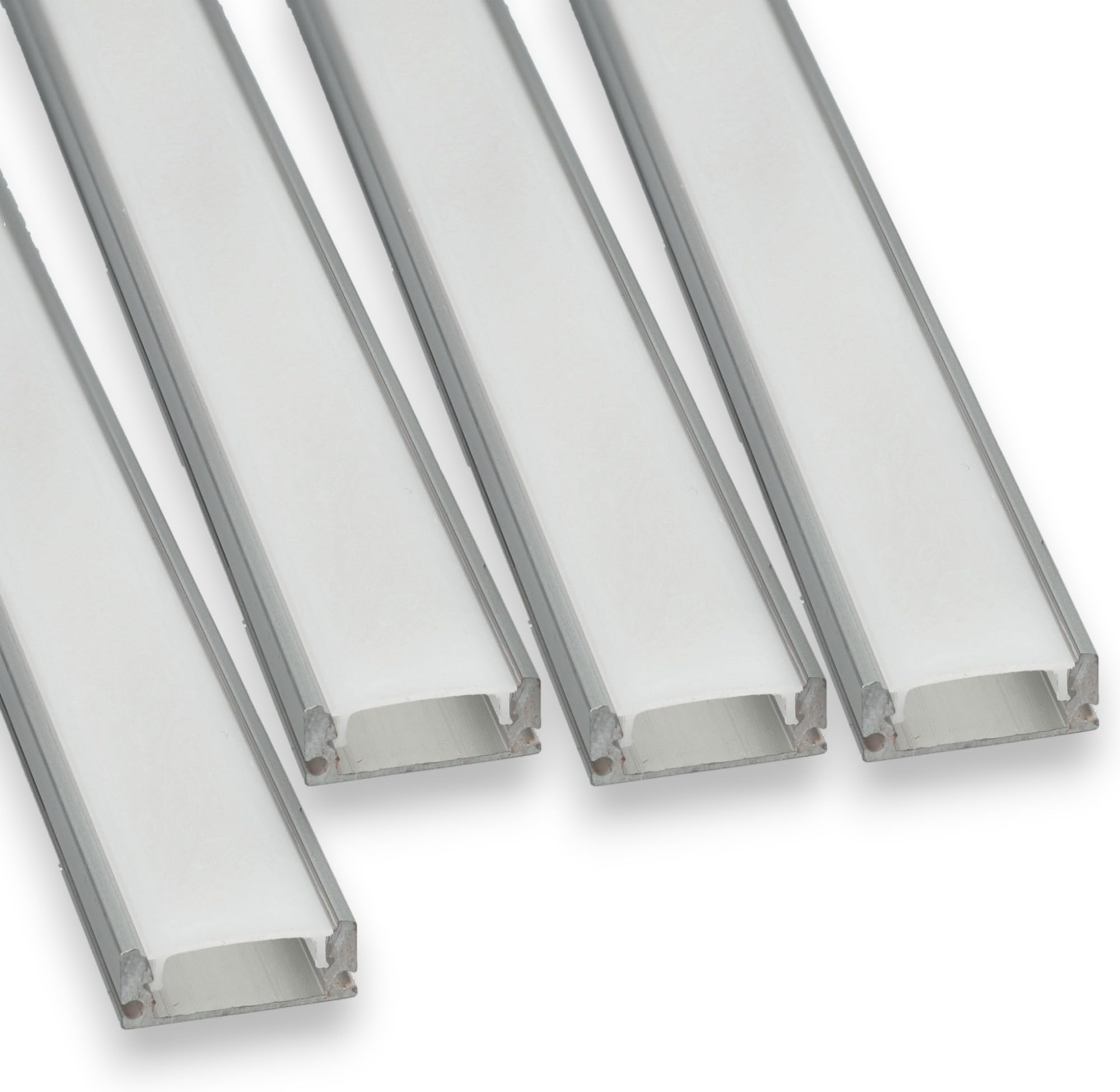 Profilé LED, Profilé LED en Aluminium 10 x 40CM avec Couvercle PC ...