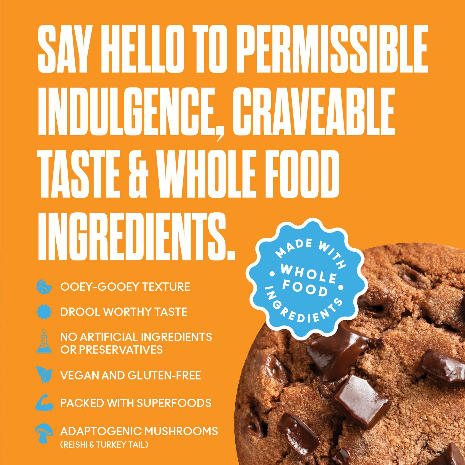 Snapklik.com : Totos Peanut Butter Chocolate Chip Vegan Cookies: Gluten ...