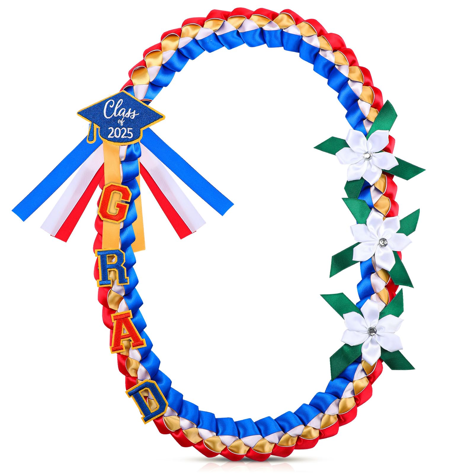 Snapklik.com : 48" Philippines Graduation Leis 2025 Graduation Ribbon ...
