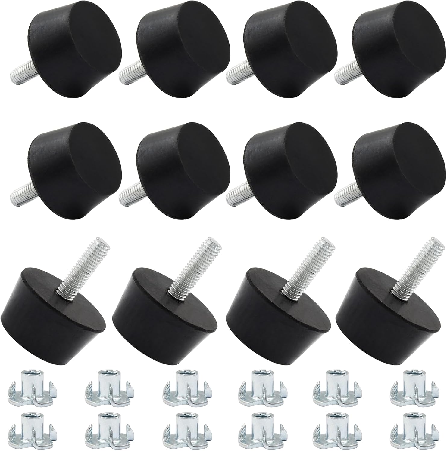 Amazon.com: Litoexpe 1 Inch M6 Thread Adjustable Furniture Leveling ...