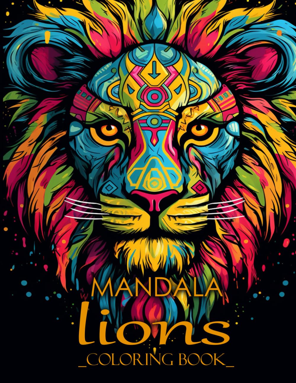 Amazon.com: Mandala lions Coloring Book: 48 Intricate And Beautiful ...