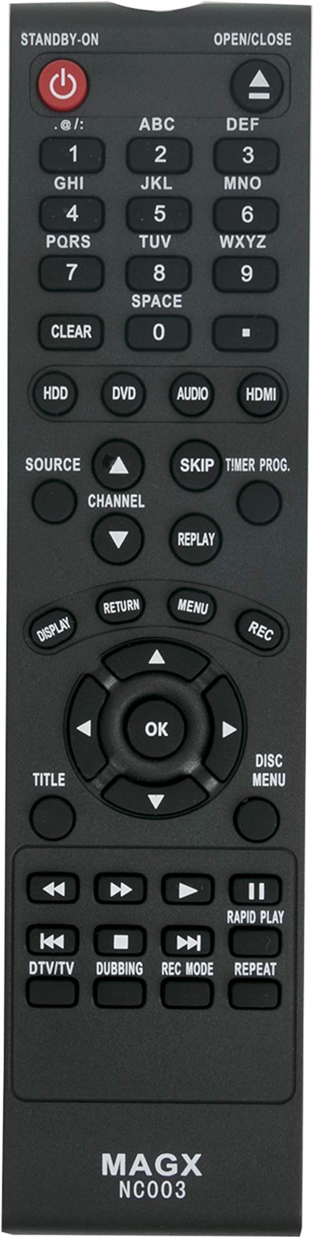 Amazon.com: NC003UD NC003 Replacement Remote Control fit for Magnavox ...