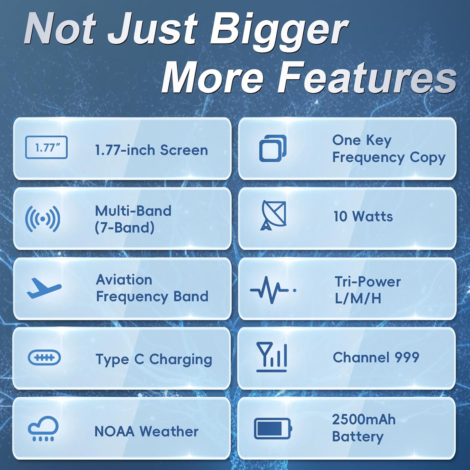 BAOFENG UV26 Ham Radio 10W (New Gen 5RM) Long Range Handheld ...