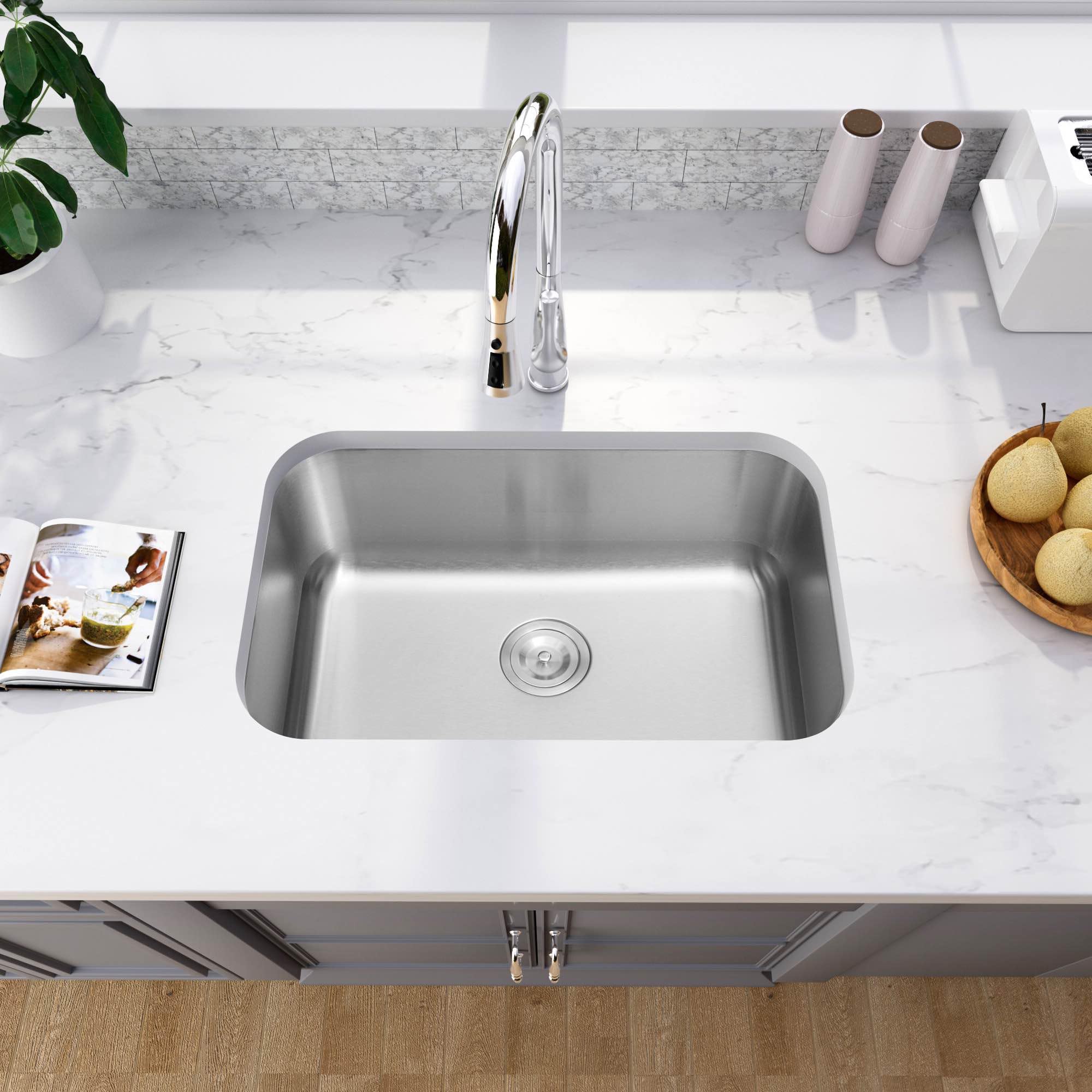 27 Inch Sink Buy 27 Inch Farmhouse Style Stainless Steel Kitchen Sink