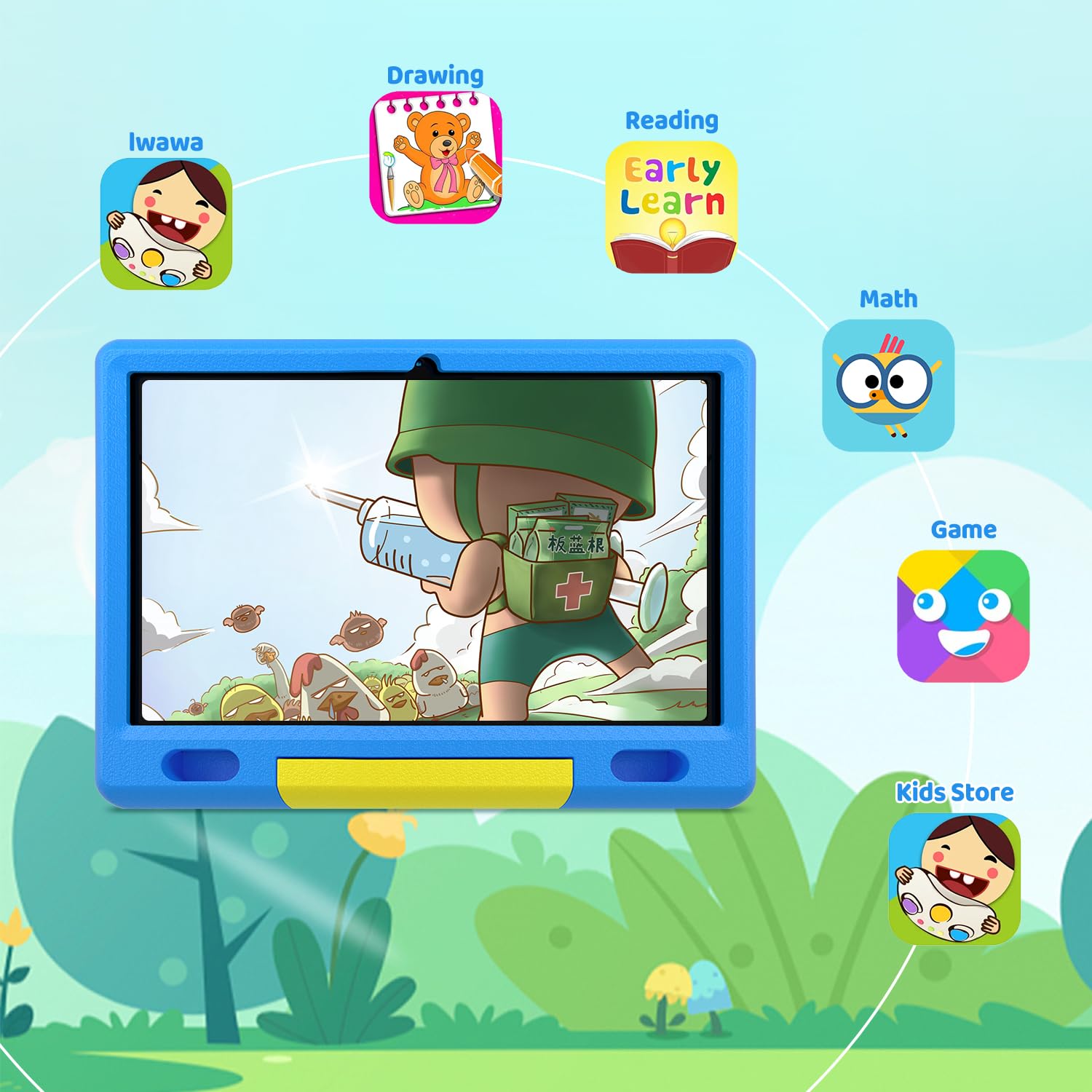 Snapklik.com : ROWT Kids Tablet 10 Inch Tablet For Kids Android 13 ...