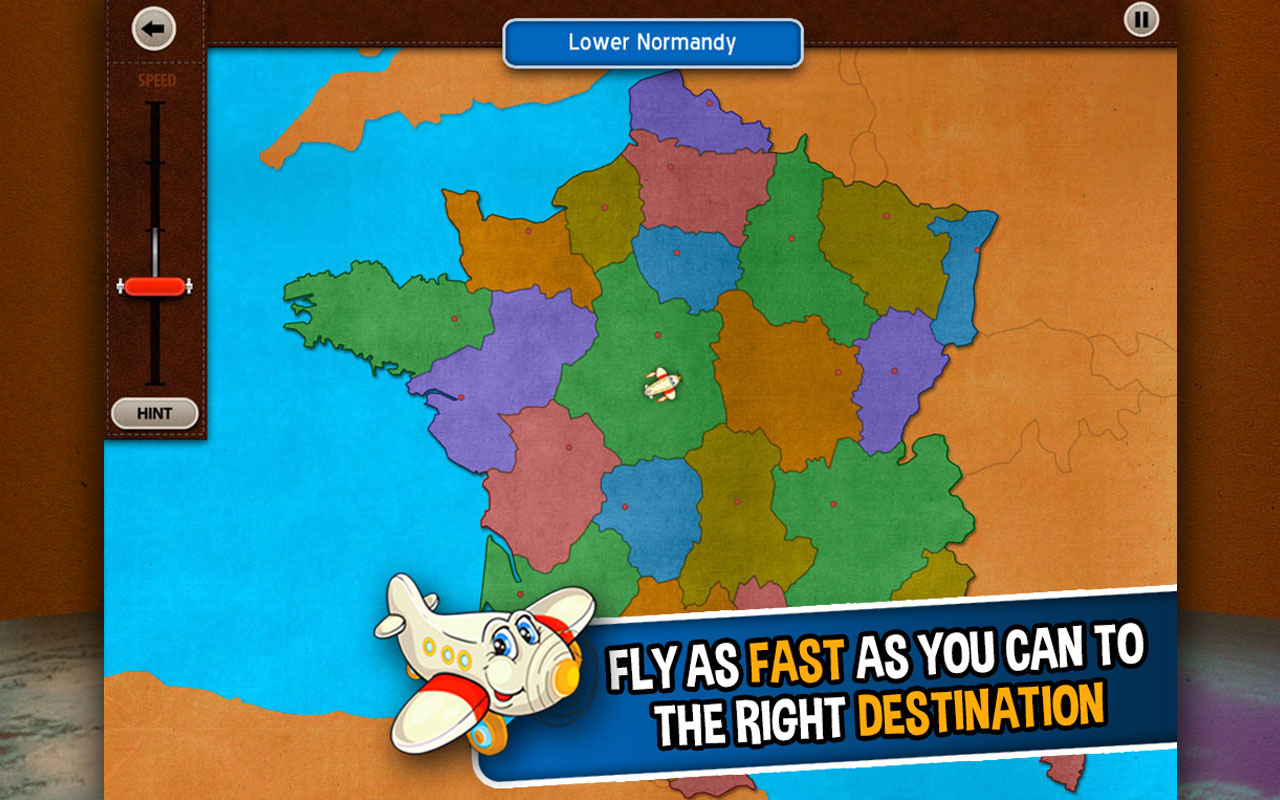 GeoFlight France: Learning French Geography made easy and fun - App on ...