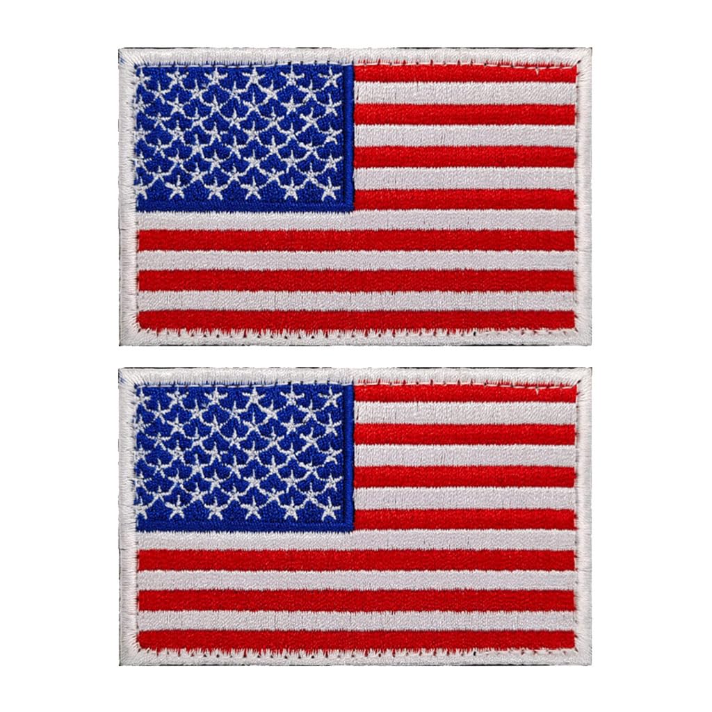 Amazon.com: MagaPro 2 PCS American Patch American Flag Patches for ...