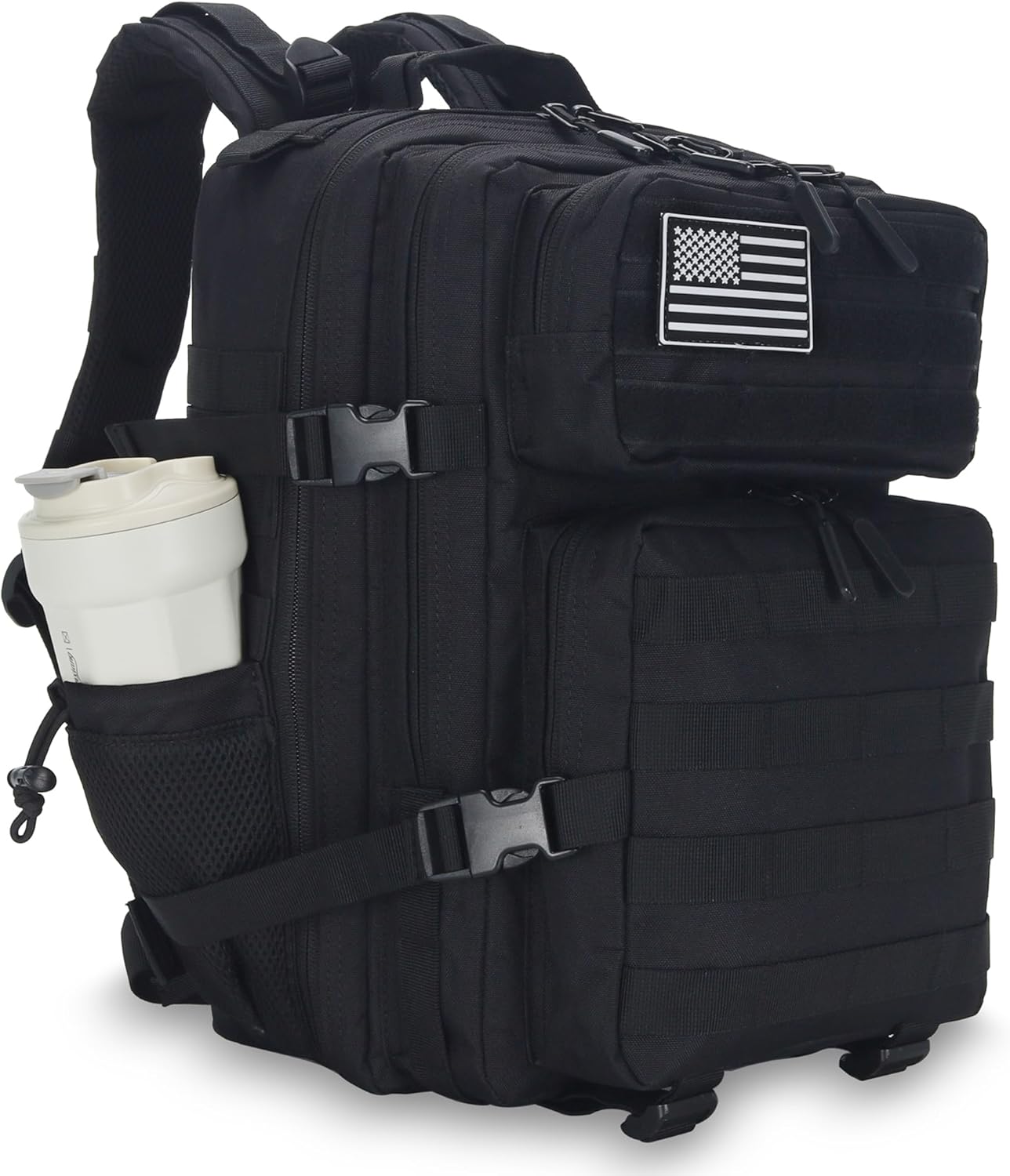 Amazon.com: W WINTMING 25L Tactical Backpack Small Military Tactical Backpack Molle Bag Heavy ...