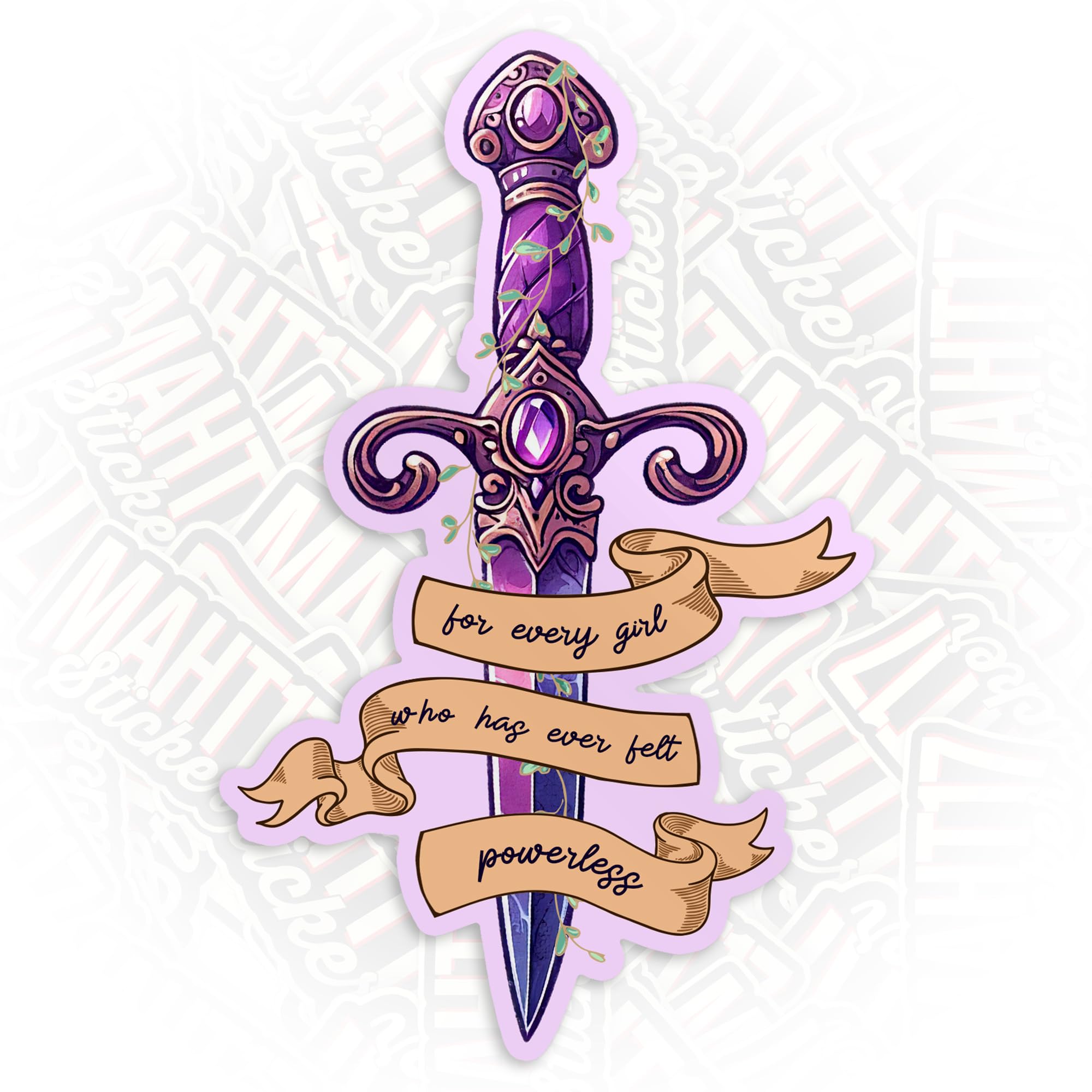 Amazon.com: for Every Girl Who Has Ever Felt Powerless Sticker Bookish ...