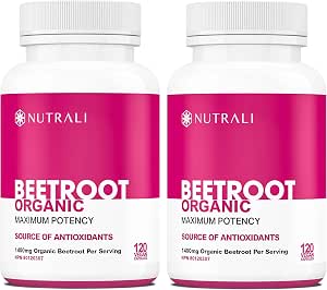 NEW Organic Beetroot Capsules 1400mg per serving HIGH POTENCY (700mg ...