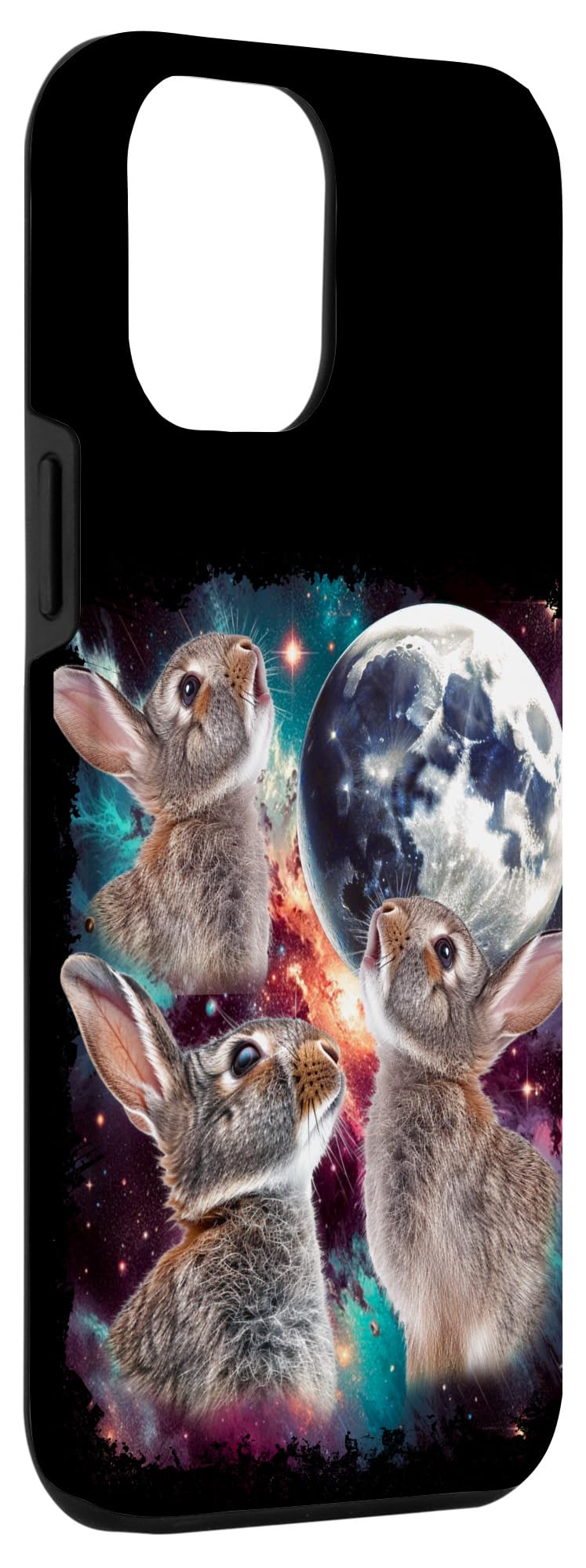 iPhone 14 Pro Max 3 Bunny Moon | 3 Rabbits Moon Funny Weird Cursed Meme ...