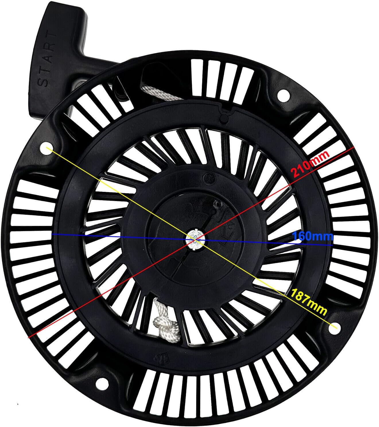 Amazon.com : BEAR FLAG EDITION for Recoil Starter Assembly 150-481 for ...