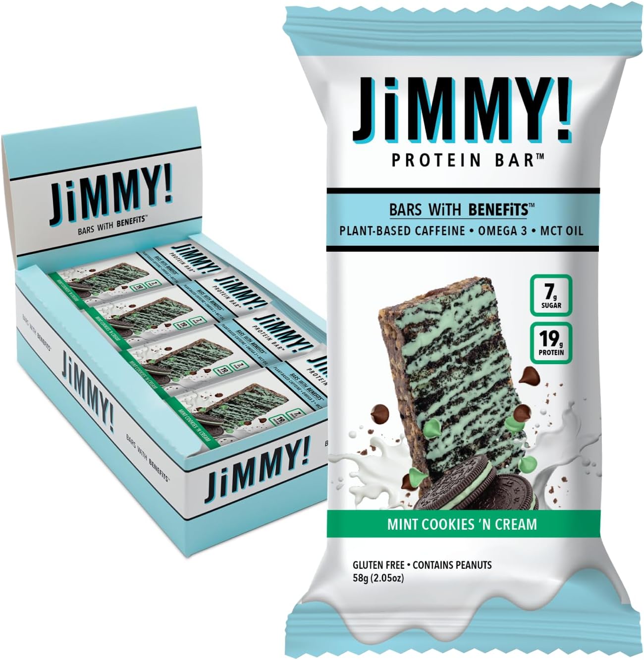 Amazon.com: JiMMY! Keto Protein Bar, Keto Friendly, Variety Pack, 14 ...