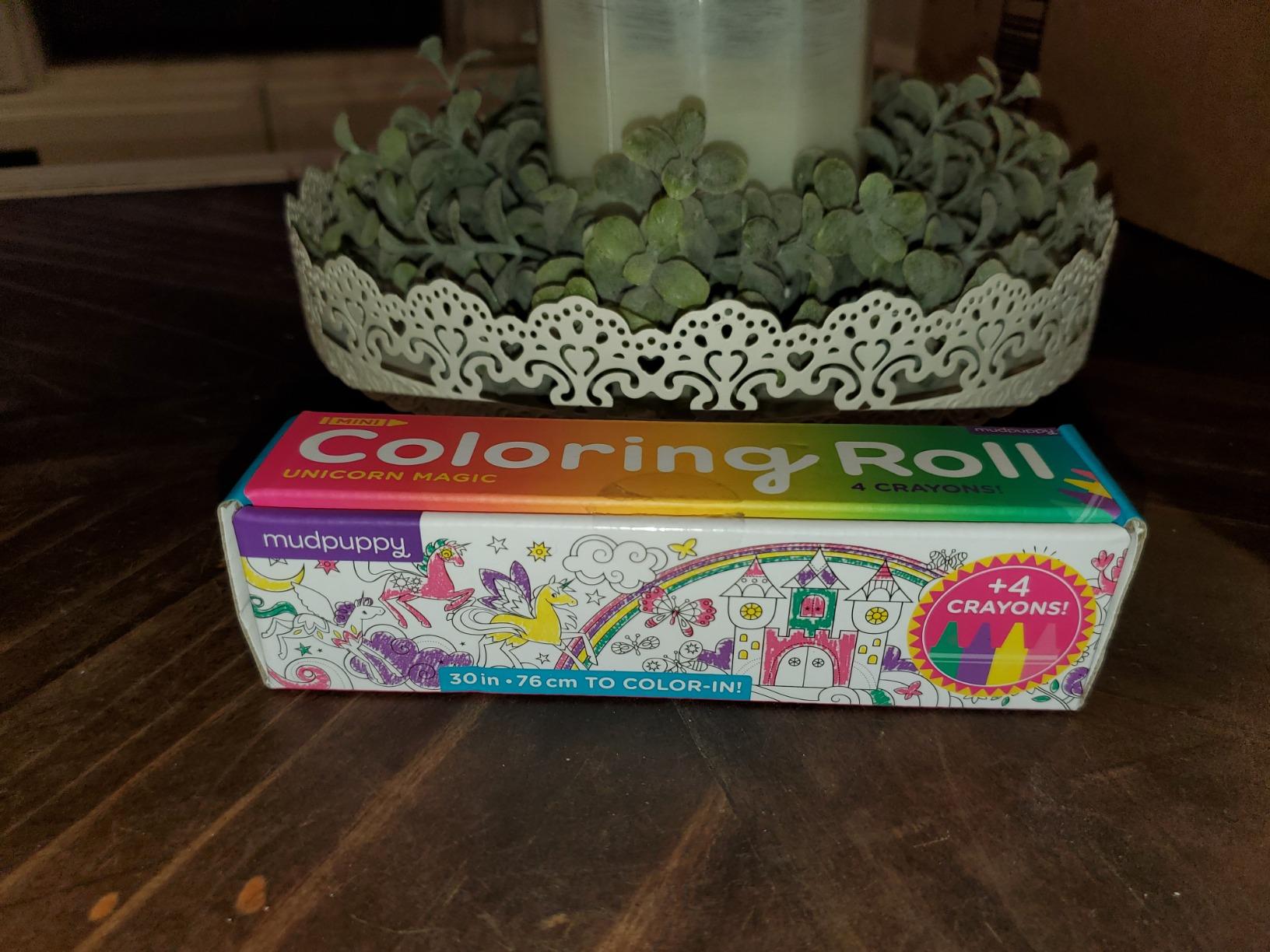 Amazon.com: Mudpuppy Magic Mini Coloring Roll – Continuous Coloring ...