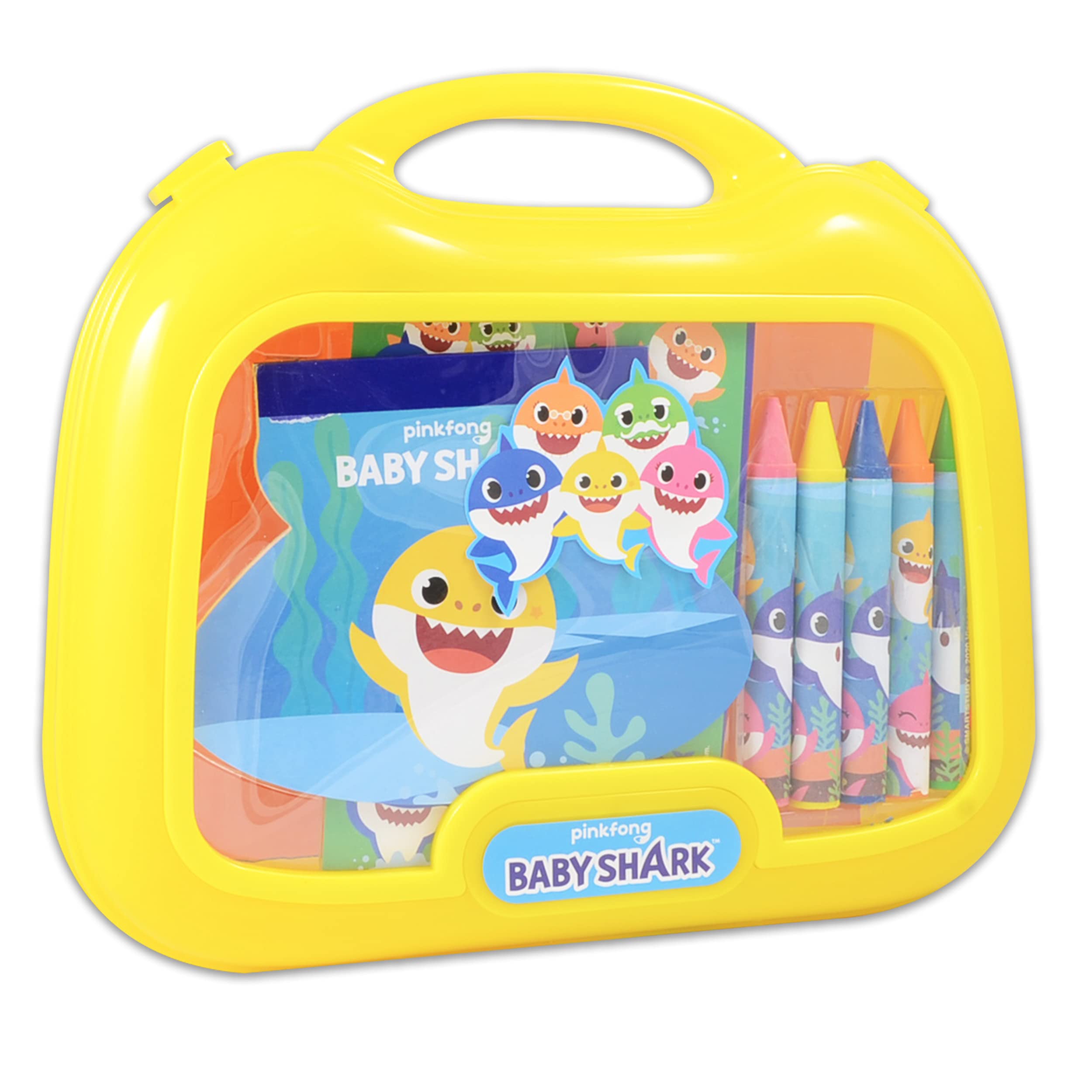 Buy Baby Shark Art Set Bundle ~ 38 Pc Baby Shark Stationary, Baby Shark ...