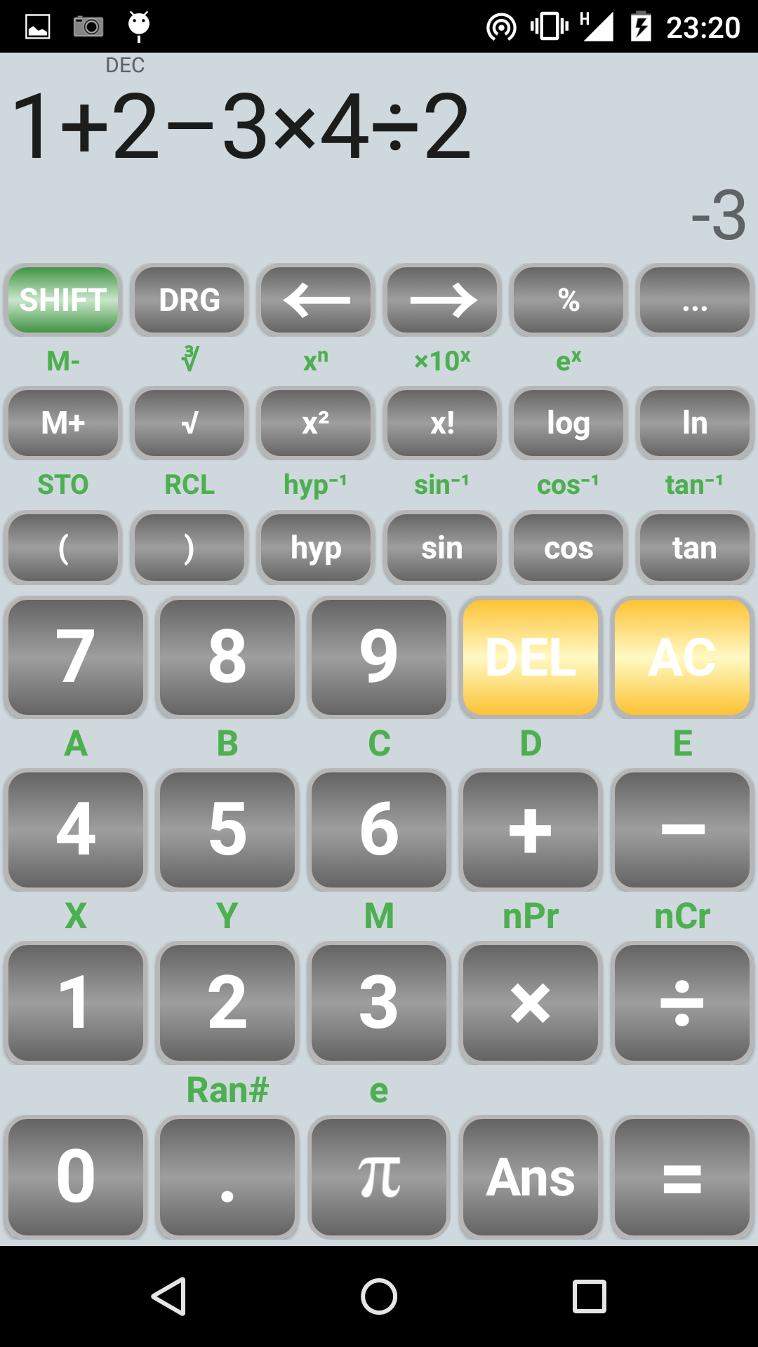 Scientific Calculator - Application sur Amazon Appstore