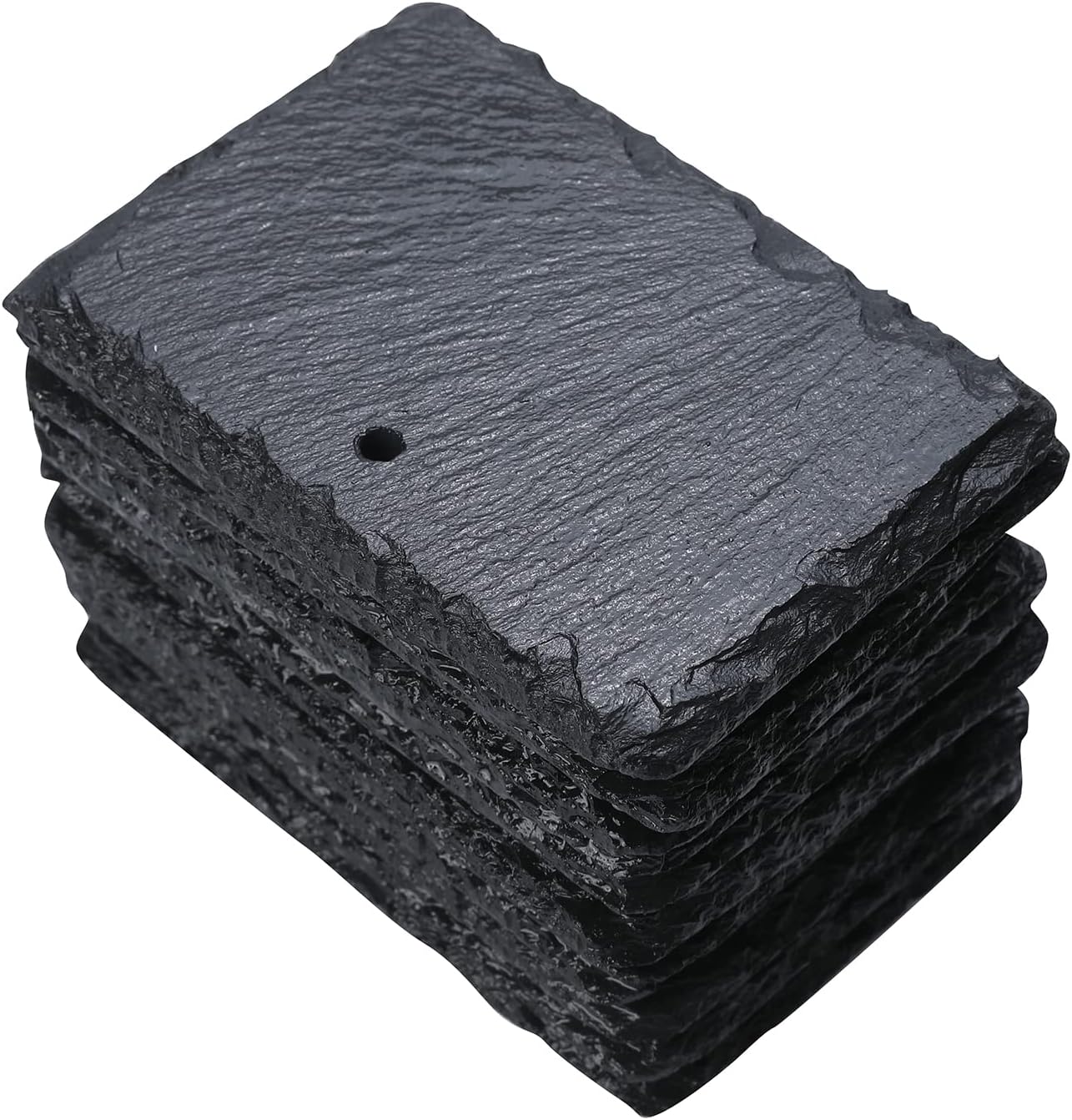 Amazon.com: 12 PCS Reusable Slate Stone Garden Plant Labels Markers ...