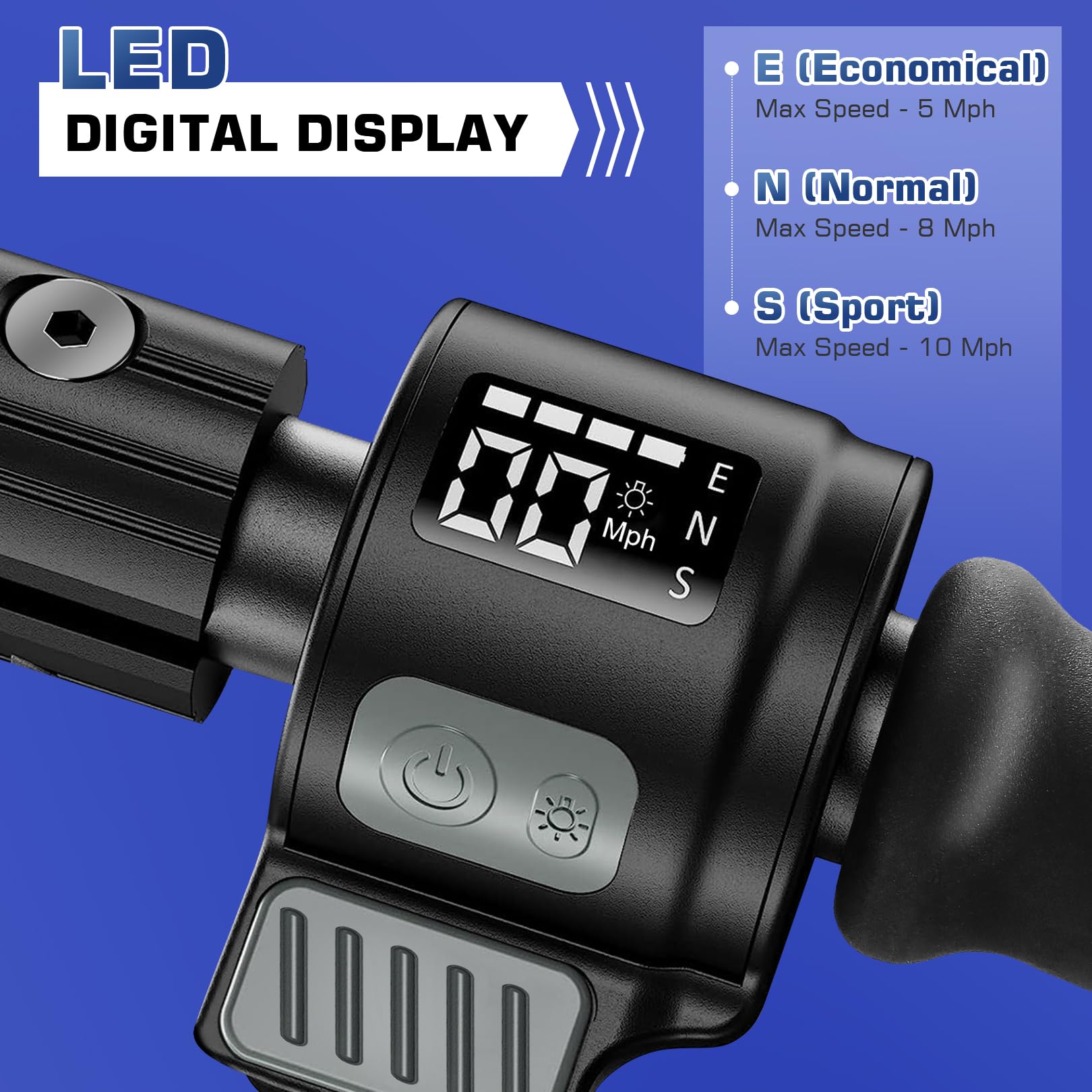 Caroma Electric Scooter for Kids Ages 6-14, 120W/150W Motor, 10 mph, 80 mins Ride Time ...