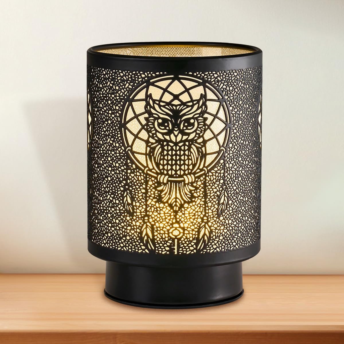 Battery Operated Lamp with Timer, Glass Cordless Lamp for Power Outage ...