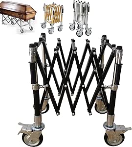 Amazon.com: YUPINZHENAI Aluminum Alloy Funeral Stretcher Church Truck ...