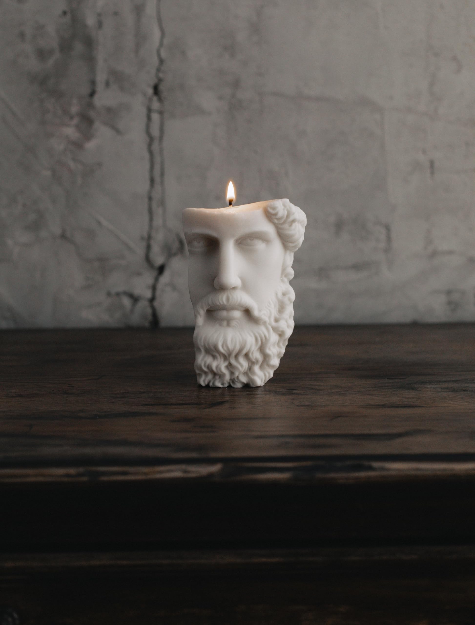 Amazon.com: LAWA Greek Face Candle - Large Beautiful David Scented Soy ...