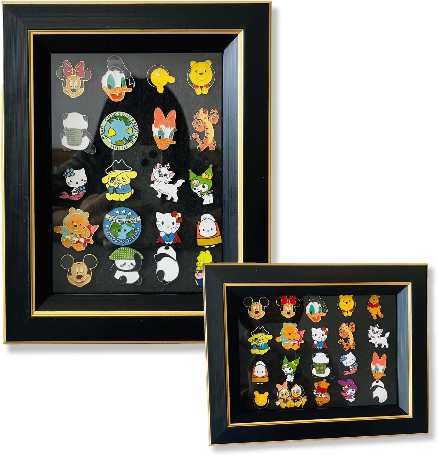 Amazon.com - Pin Display Shadow Box,Enamel Pin Display Frame, Enamel ...