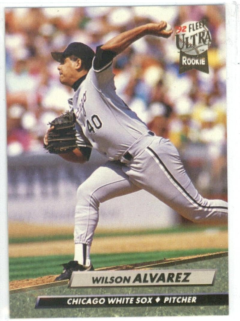 Amazon.com: 1992 Ultra #32 Wilson Alvarez ROOKIE CARD White Sox ...