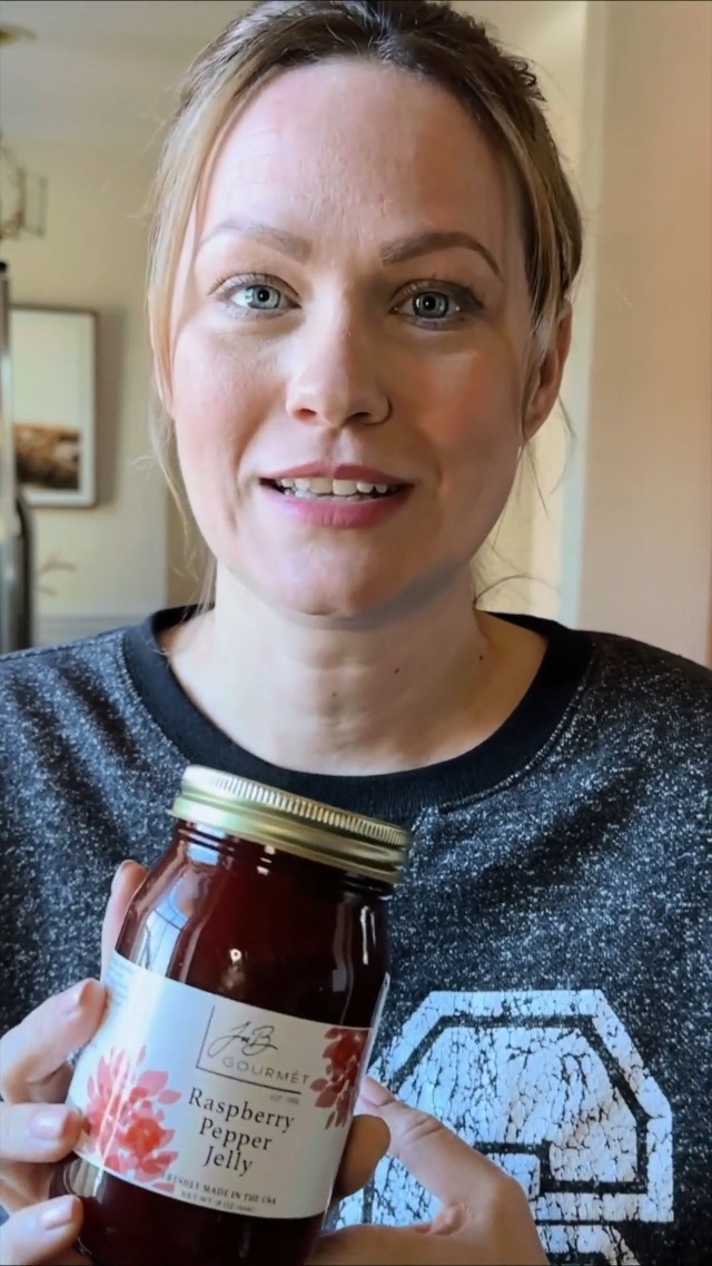 Watch Raspberry Pepper Jelly appetizer recipe on Amazon Live