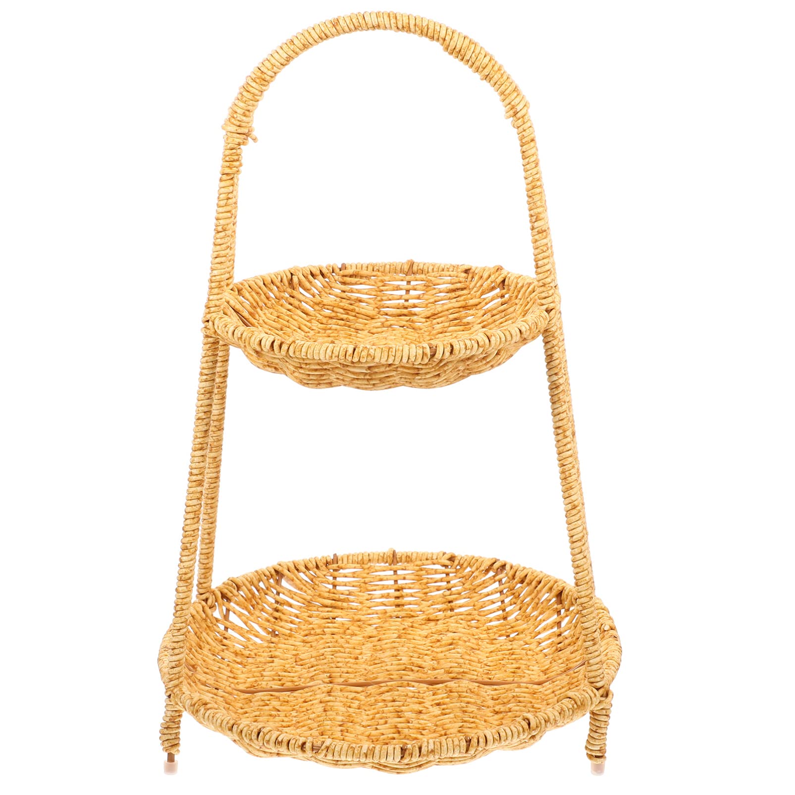 Outdoor Wicker Display Stand