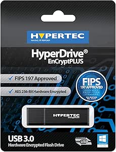 Hypertec 4GB USB3.0 Hypertec EnCryptPLUS HyperDrive : Amazon.co.uk ...