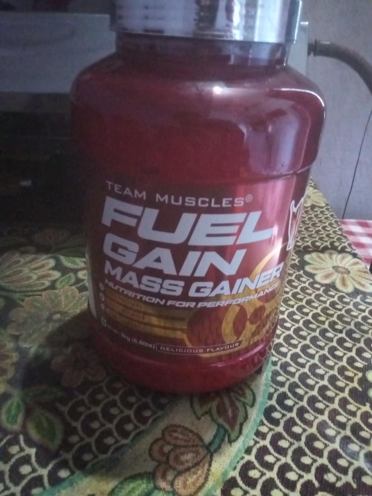 TEAM MUSCLES TM Fuel Gain Mass Gainer-3 Kg| Weight Gainer | Heavy ...
