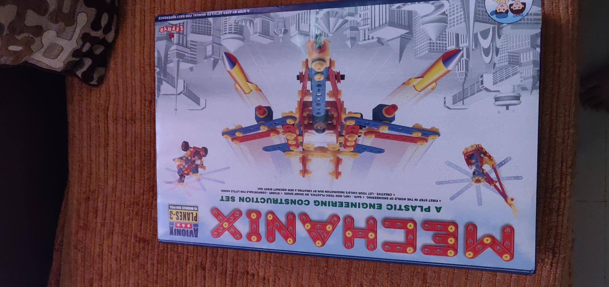 Mechanix Plastic Planes-3, 15 Models, Stem Education, Building And ...