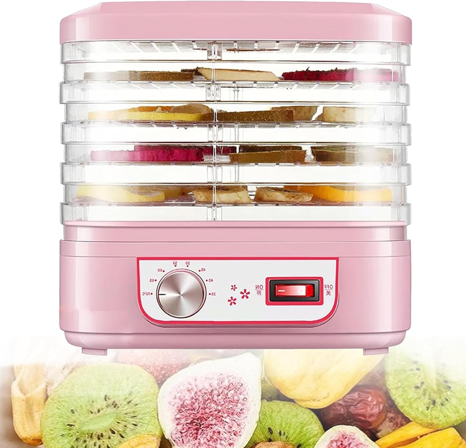 Amazon.com: LAxto Food Dehydrator Machine Small Freeze Dryer with 5 ...