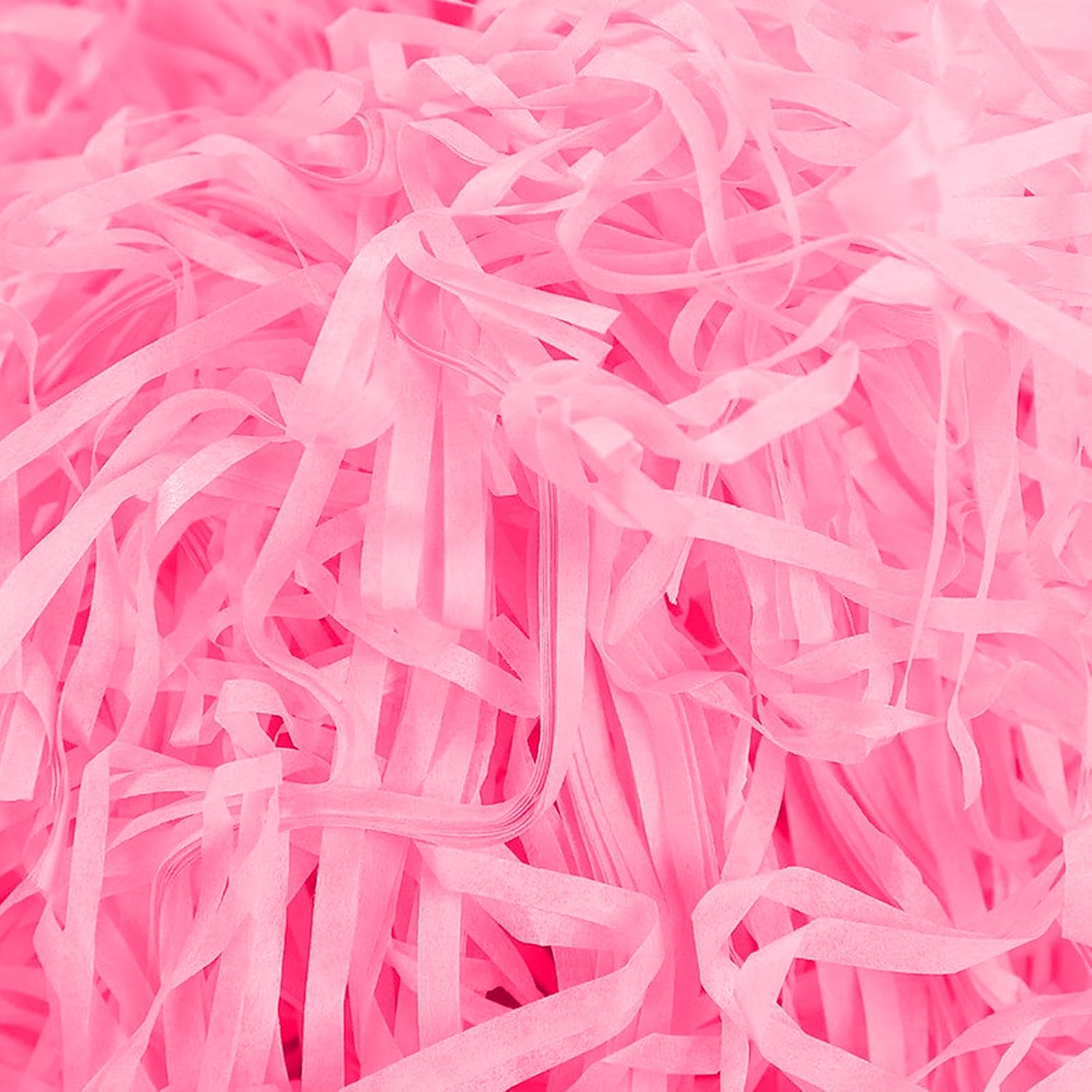Pink Shredded Tissue Paper, Movstriker Shredded Paper for Gift Box 100g ...