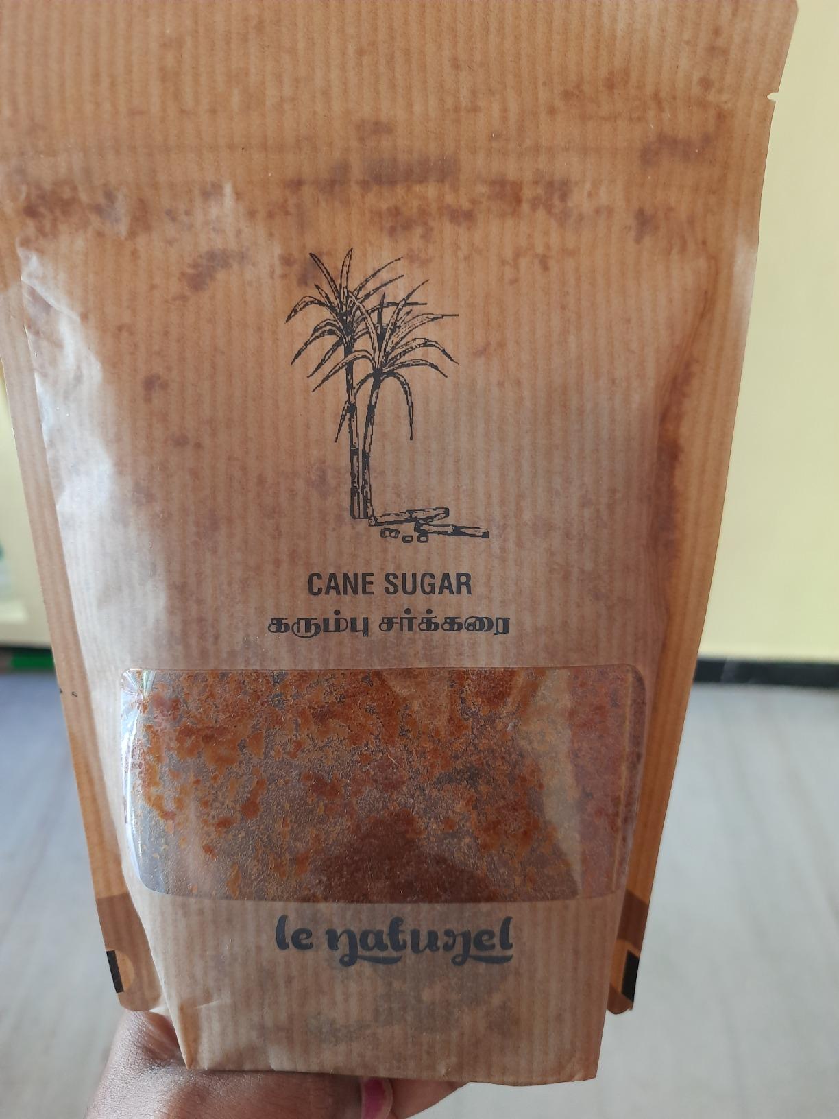 le naturel Organic Cane Sugar/naatu sakkarai 500g- 100% Chemical Free ...