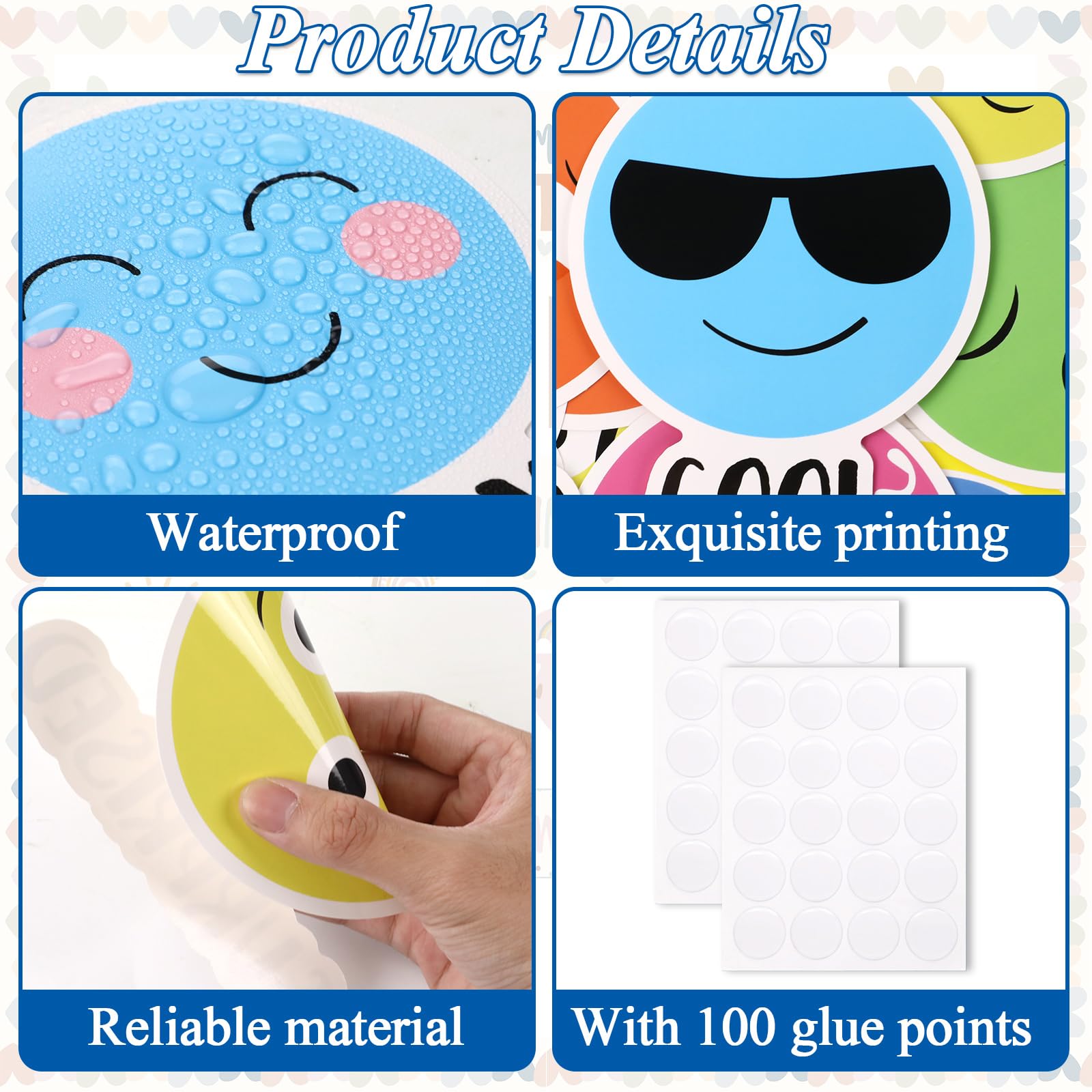 Snapklik.com : Colorful Feeling Emotion Bulletin Board Set Classroom ...