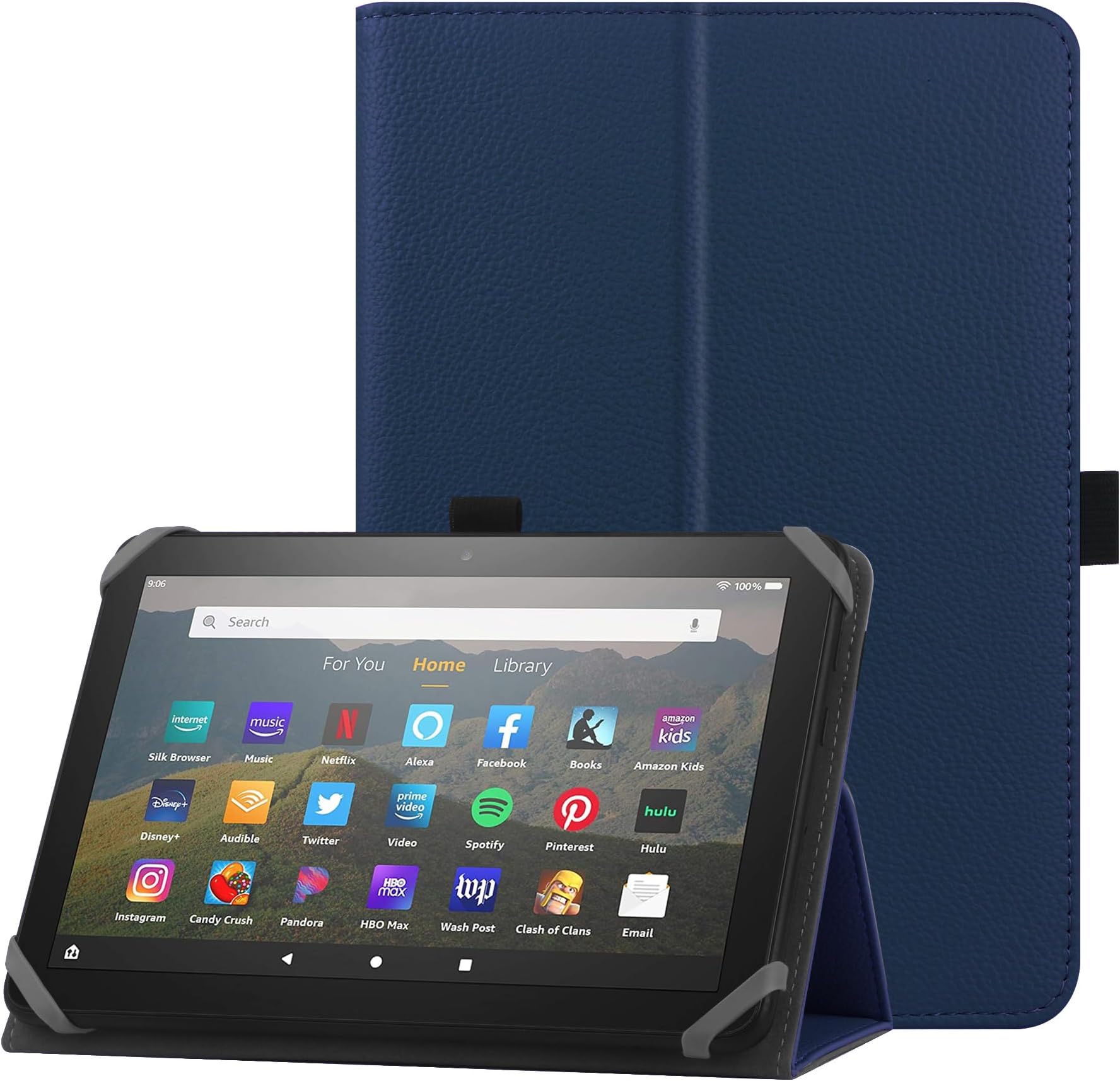 Amazon.com: HoYiXi Universal Case for 7-8 inch Tablet Fire HD 8 2020/ ...
