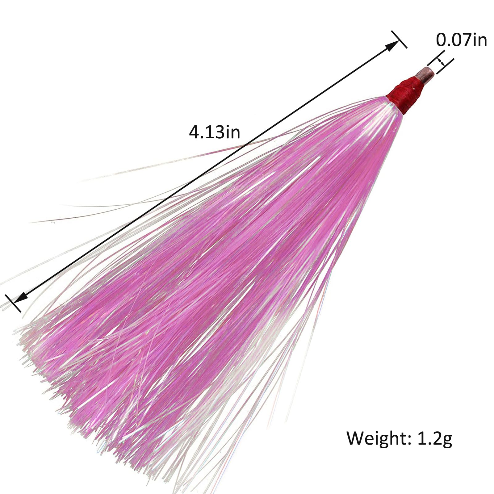 Snapklik.com : Fishing Teasers Bucktail Teasers Saltwater Fishing ...